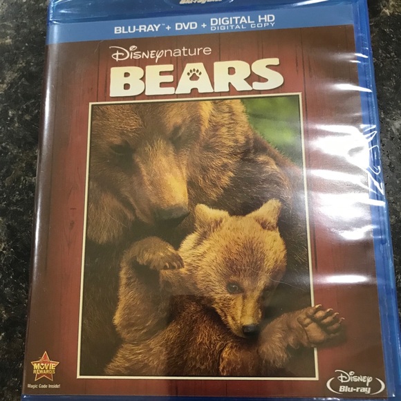 Disney | Media | Disney Nature Bluray Dvd Combo Pack Bears New | Poshmark